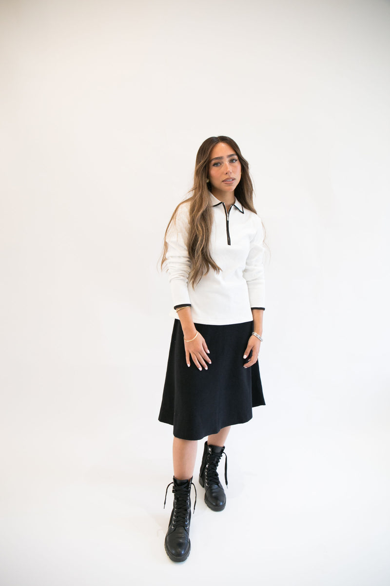 The Rachel Polo Shirt – The Modestee